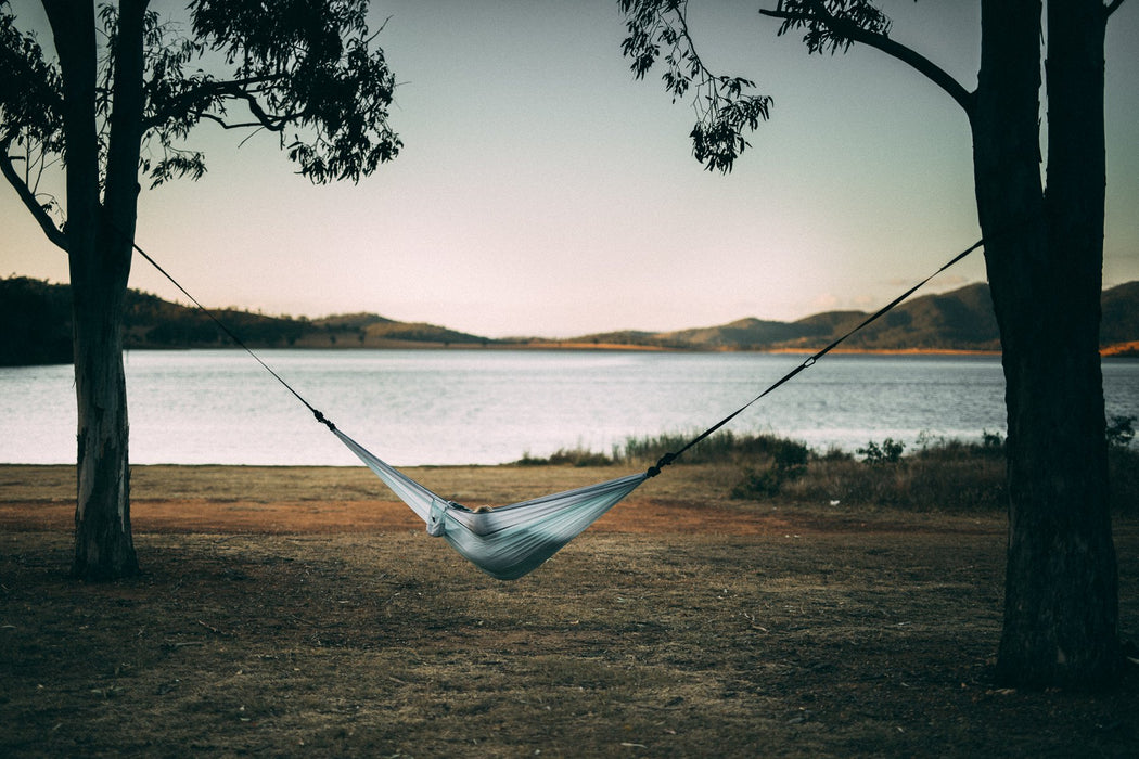 Twilight Blue - Recycled Hammock with Straps | Made From 100% Recycled ...