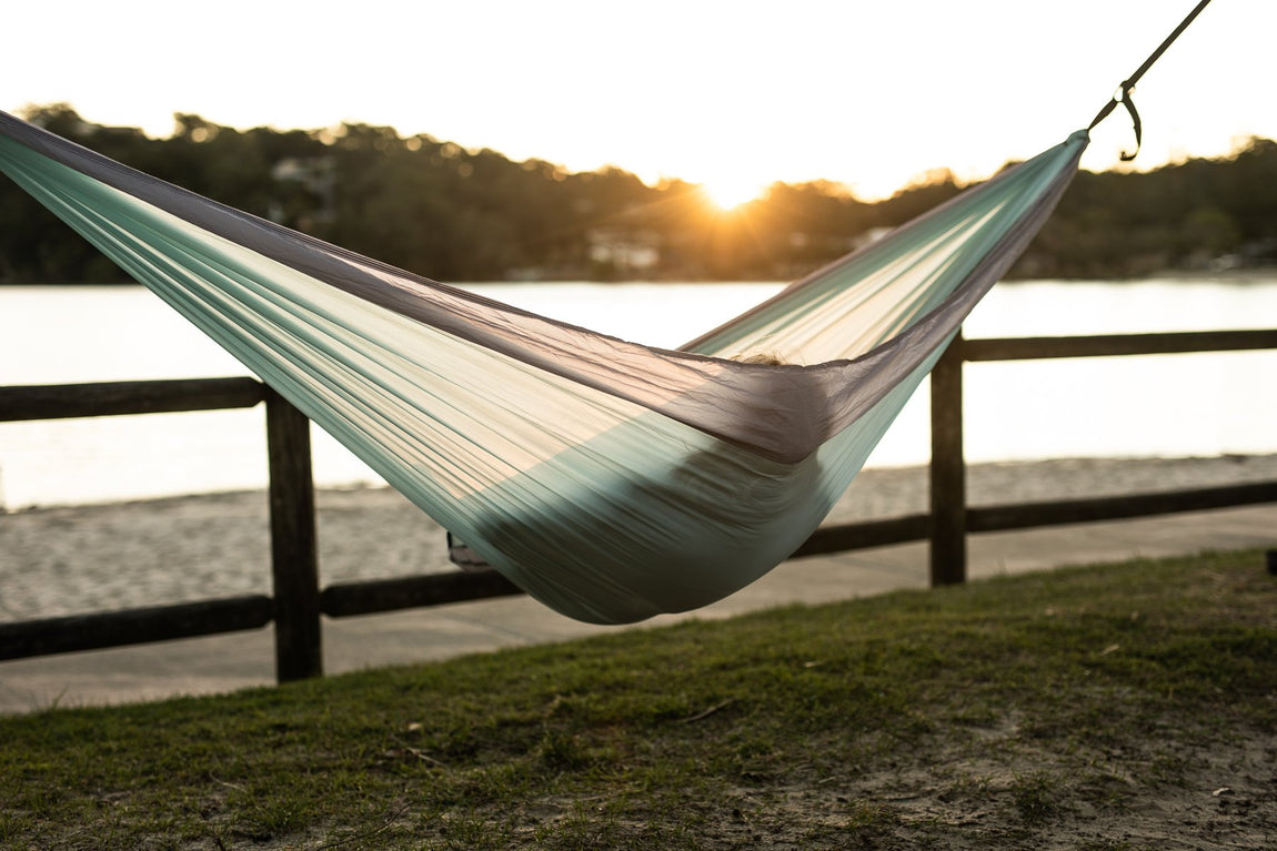 Twilight Blue - Recycled Hammock with Straps | Made From 100% Recycled ...